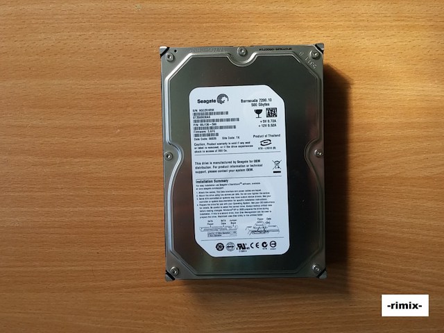 Seagate 3.5` HDD 500gb