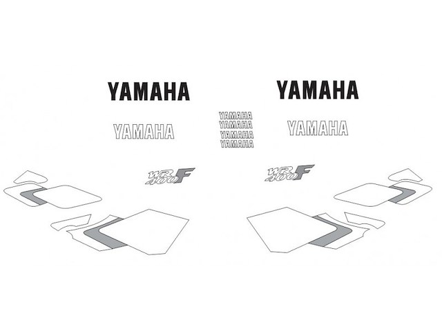 Nalepnice za motore Yamaha WRF400