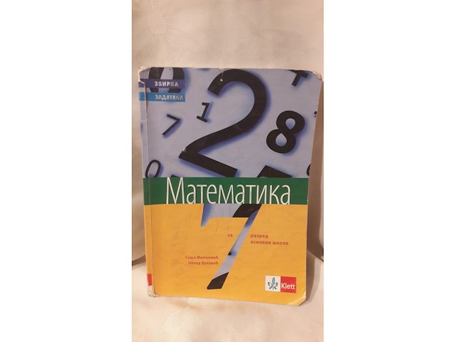 Matematika 7 zbirka zadataka za sedmi razred KLETT