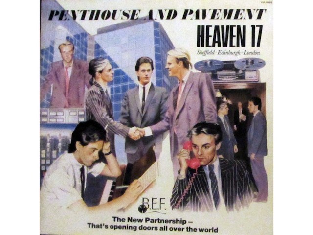 LP: HEAVEN 17 - PENTHOUSE AND PAVEMENT (JAPAN PRESS)