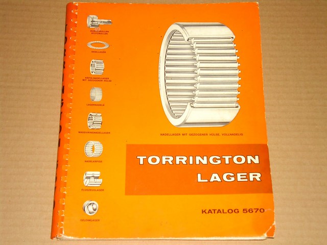 Katalog Ležajeva `Torrington` Lager 5670 Germany