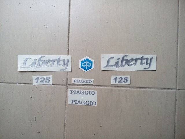 Nalepnice za motore Piaggio Liberty STIKER