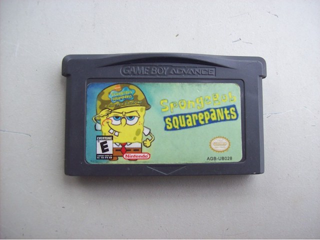 Game Boy Advance  - Sundjer bob