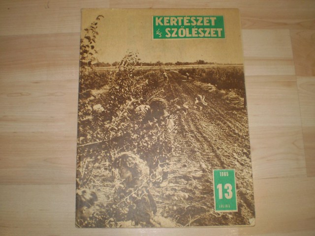 Kerteszet szoleszet - casopis na madjarskom iz 1965