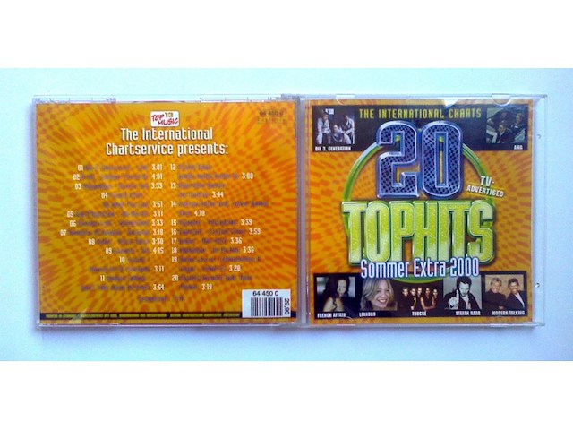 VA - 20 Tophits Sommer Extra 2000 (CD) Made in Germany