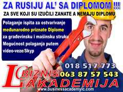 A rad u rusiju al' sa diplomom