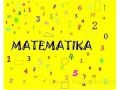 Prijemni ispit - matematika