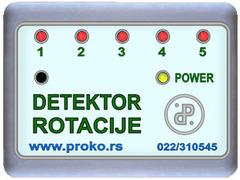 Detektor (prestanka) rotacije (za kombajne