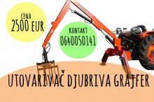 Prodajem utovarivač djubriva grajfer