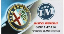 Polovni delovi alfa romeo