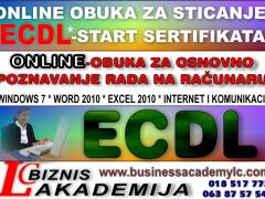 Ecdl online obuka / ecdl start sertfikat