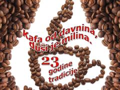 Kafa od davnina, dusi je milina