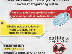 Tepih servis andric-rentiko karcher