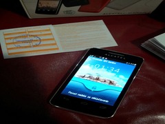 Alcatel tribe white dual sim