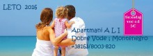 Apartmani a l i dobre vode crna gora