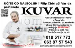 Ucite od najboljih ! kursevi za kuvare u beogradu !