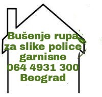 Busenje rupa za slike,police,montaza064.49.31300.busenje