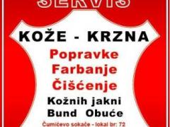 Farbanje koznih jakni - popravke i preprav