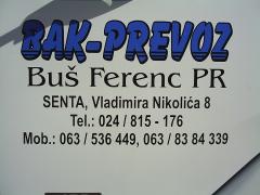 Prevoz robe u zemlji i inostranstvu-bak