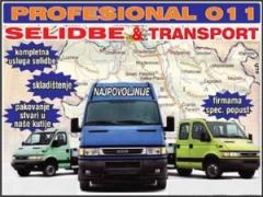 Selidbe i transport profesional 011