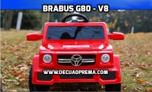 Mercedes brabus g80 v8 crveni