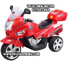 Veliki motor na akumulator 3188 2m crveni