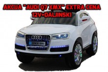 Audi q7 auto na akumulator sa daljinskim upravljanjem beli