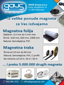 Magneti, magnetne folije, magnetne trake...