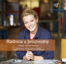 Radnica u proizvodnji