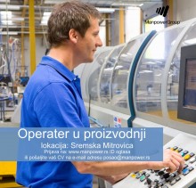 Operater u proizvodnji