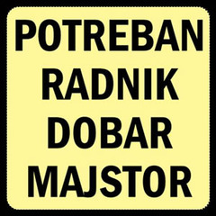 ★ serviser majstor - potreban iskusan radnik beograd