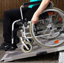 Rampa za invalidska kolica aluminijum 178 cm
