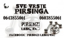 Busenje pirsinga leskovac