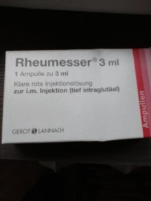 Rheumesser ampule 3m