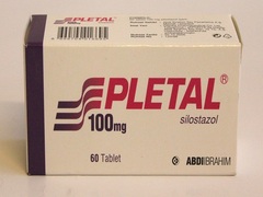 Offering pletal 100 mg (cilostazol)