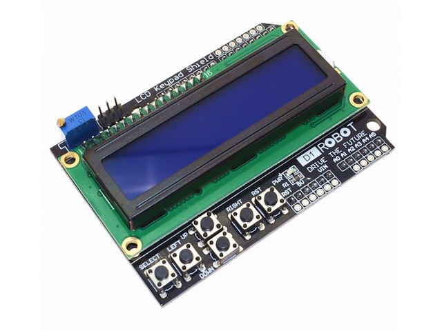 ARDUINO LCD KEYPAD SHIELD