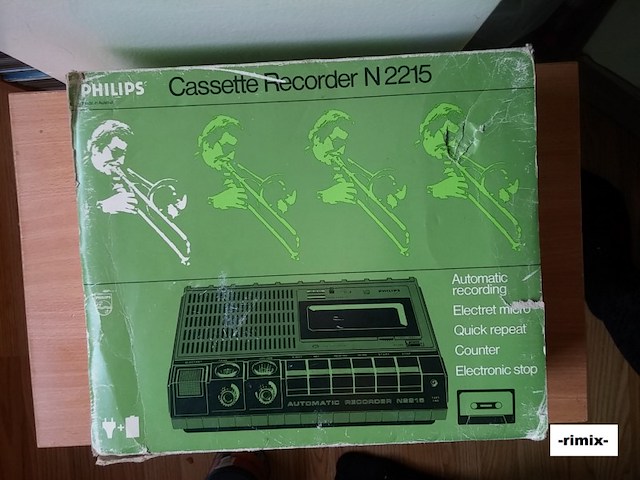 Philips n2215 - kasetofon u kutiji