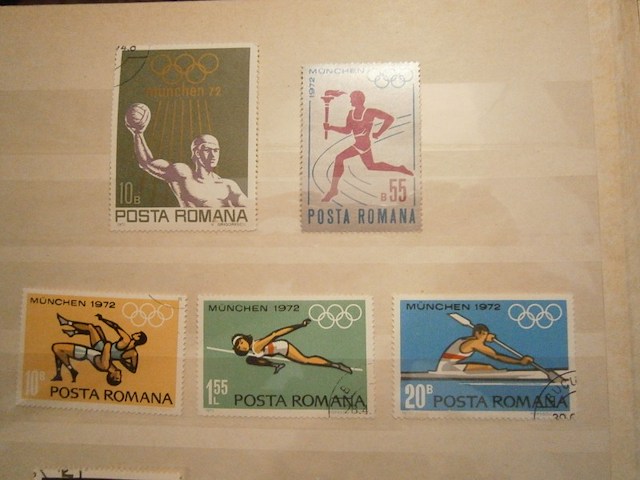 RUMUNIJA:OLIMPIJSKE IGRE-MINHEN 1972.