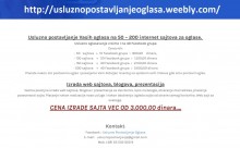 Usluzno postavljanje oglasa na 50-200 sajtova !!!