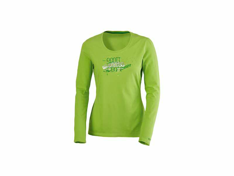 SCOTT Essential zenska majica dugih rukava zelena
