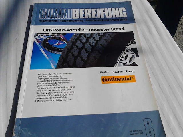 GUMMI BEREIFUNG 1990