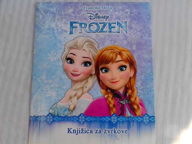 DIZNI FROZEN KNJIGA ZA ZVRKOVE