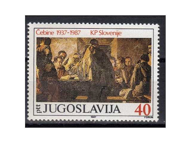 50 god KP Slovenije 1987.,čisto