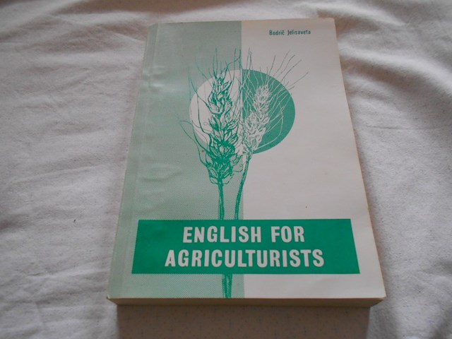 English for agriculturists, J.Bodrič, PoljF UNS