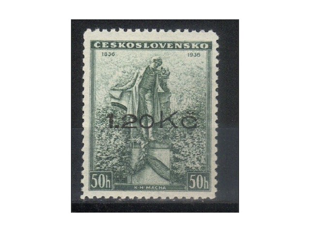 NO Čehoslovačke,Niklasdorf,100 god smrti-K.H.Macha 1938