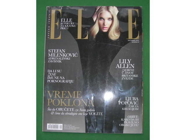 Elle Srbija, decembar 2010.