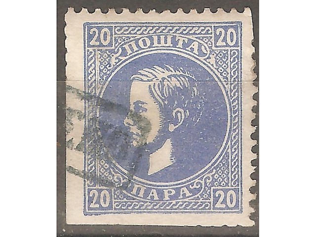 1869 -1878 - 149 Knez Milan 20 para z. 12