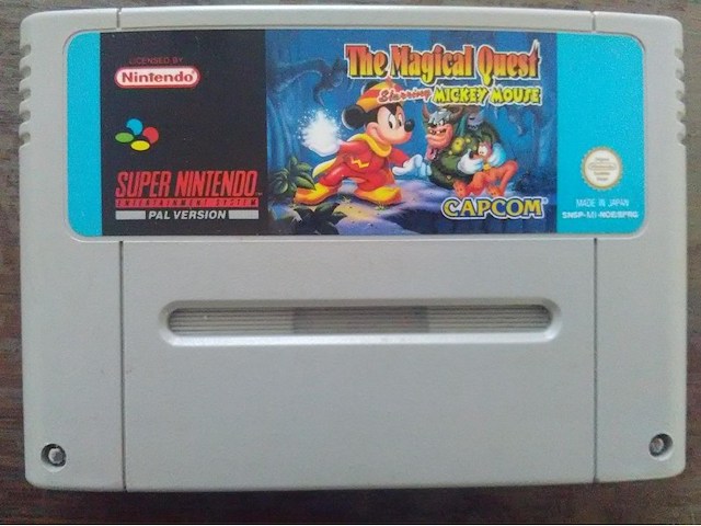 nintendo snes k The Magical Quest Starring isprsa slika