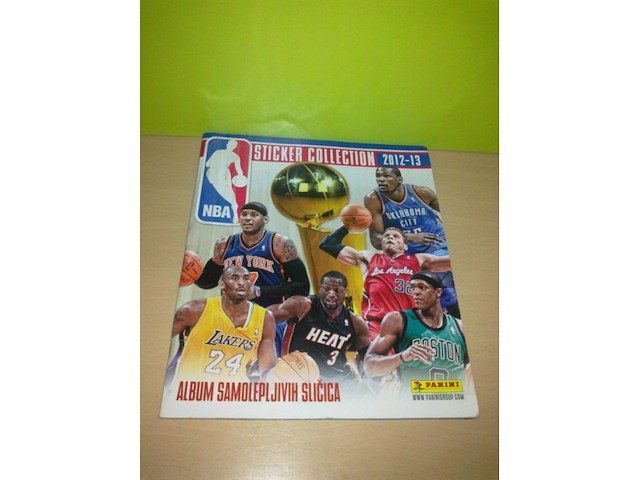 NBA ALBUM STICKER COLLECTION 2012-2013