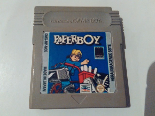 nintendo game boy igrica paperboy isp sa slike